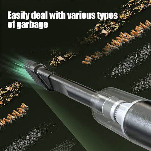 Car Vacuum Cleaner Wireless 120W Powerful Suction Wet Dry Handheld ...