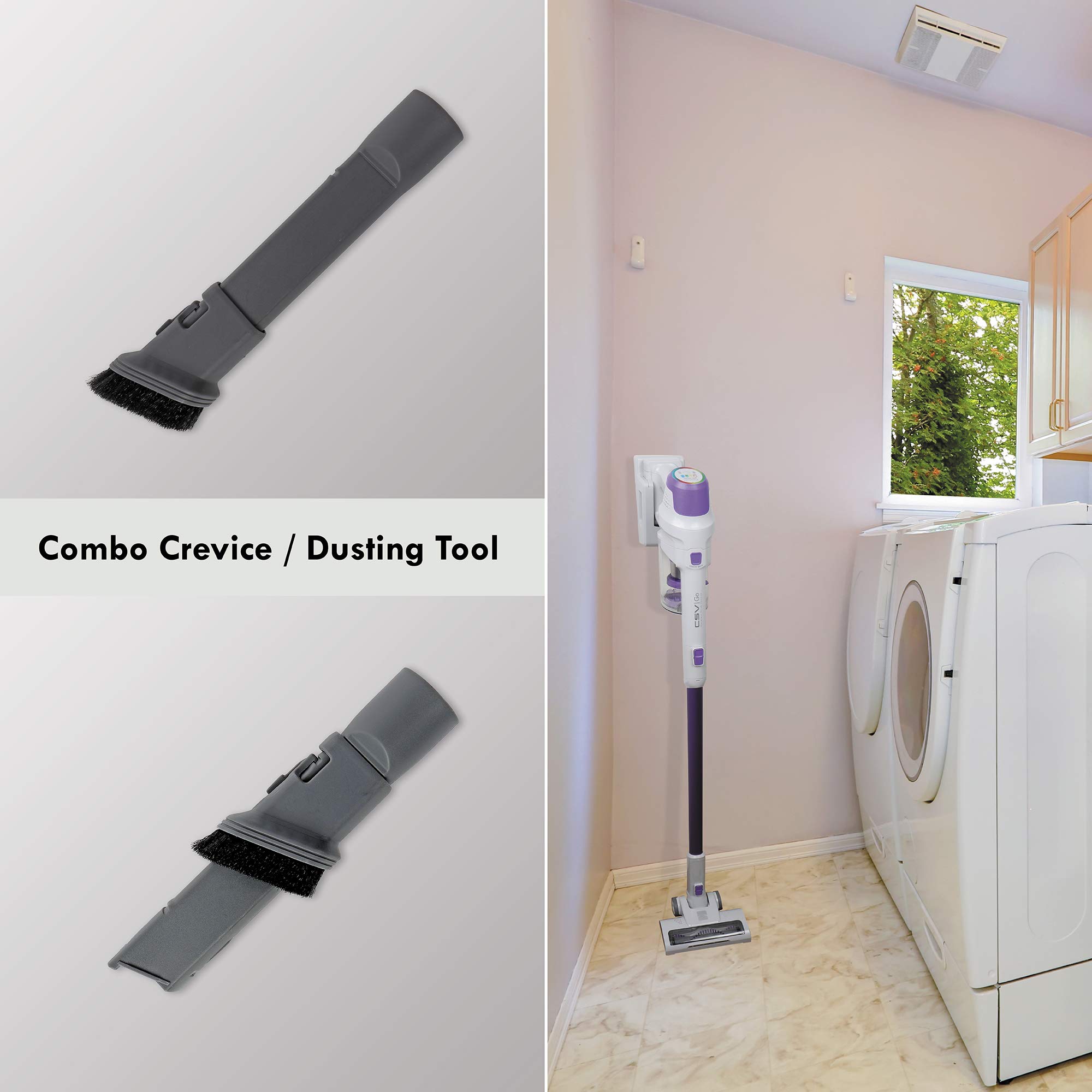 Kenmore 2-in-1 Lightweight Stick Vacuum, HEPA Filter, Lithium-Ion, 2 ...