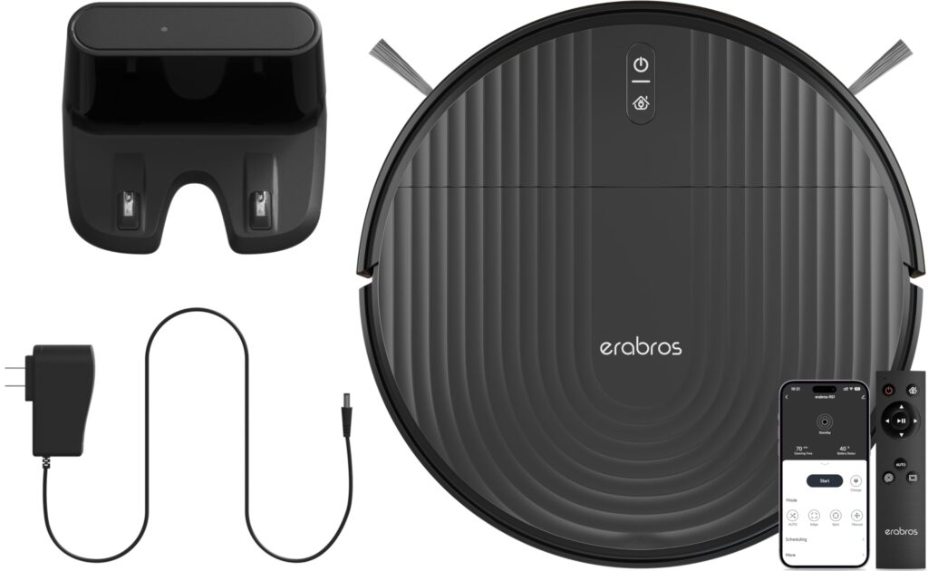 RS1 Robot Vacuum With Extra Charging Dock - Automatic Recharging ...